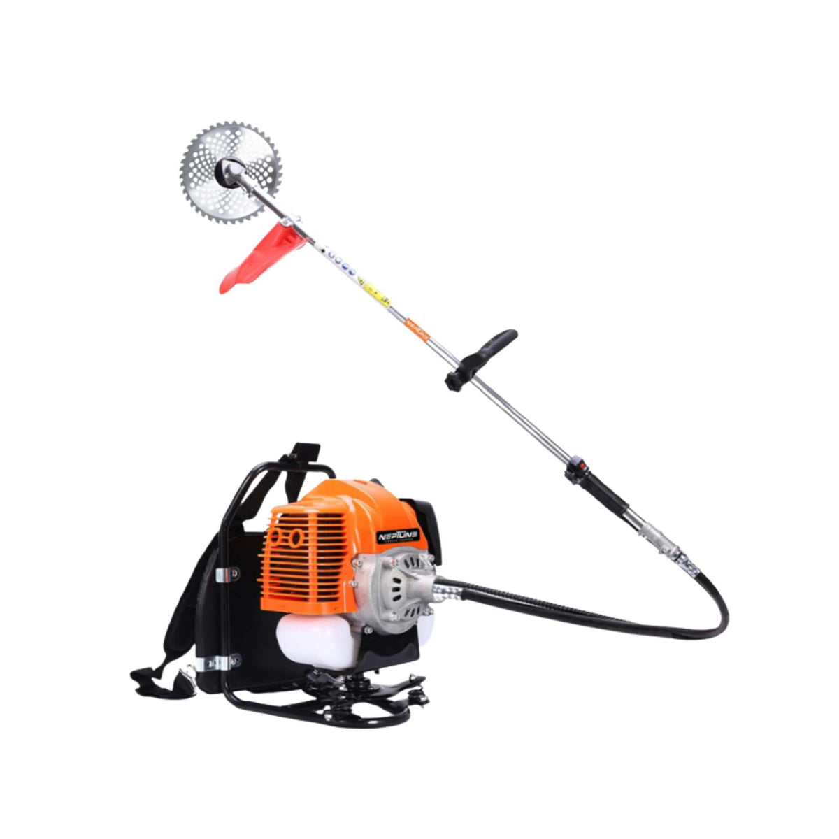 2-Stroke 52cc Backpack Grass Trimmer | Powerful 2HP Engine - Machine Point