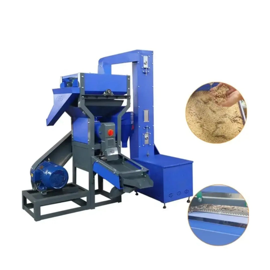 6N70 Pro Max Rice Mill With Elevator With 10 HP Motor — Machine Point