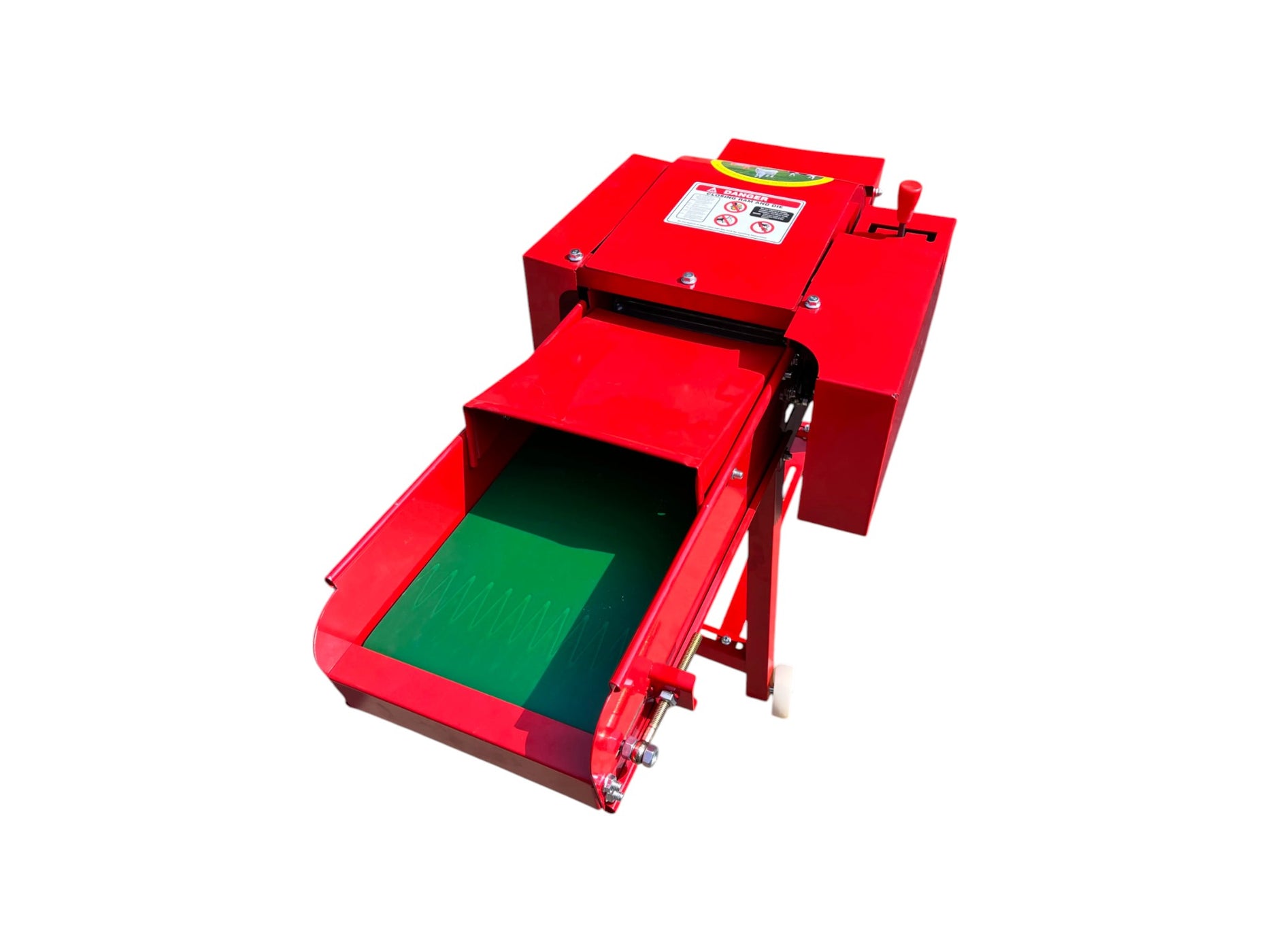 Chaff Cutter With Gear & Conveyor Belt With 3 HP Motor — Machine Point