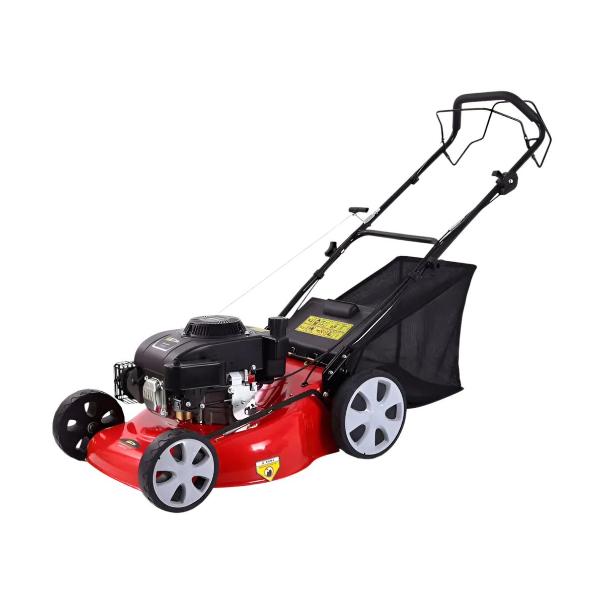 Heavy Duty Lawn Mower For Grass Cutting With 4 HP Petrol Engine ...