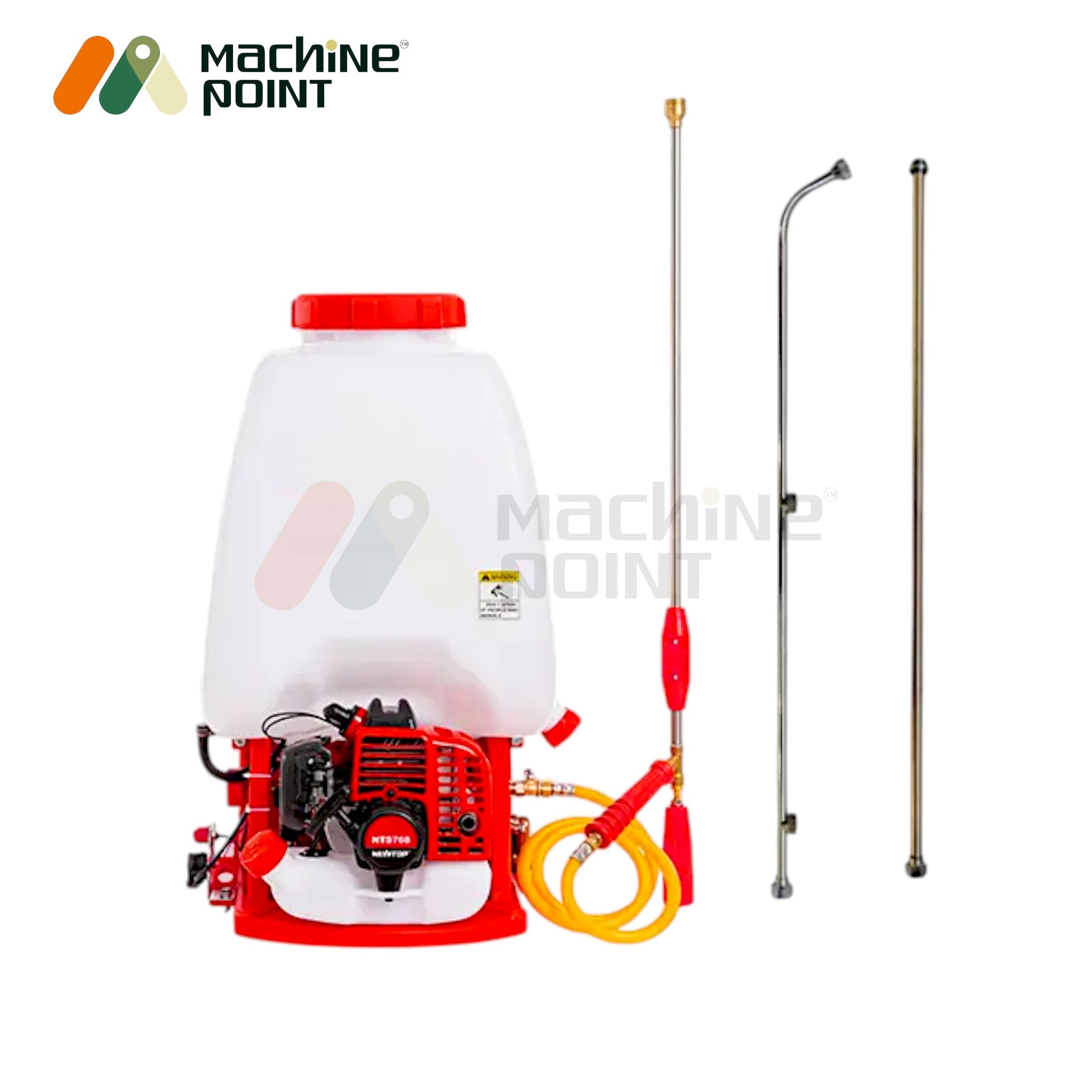 Knapsack Power Sprayer With Brass Pump & 4 Stroke 139F Engine — Machine ...
