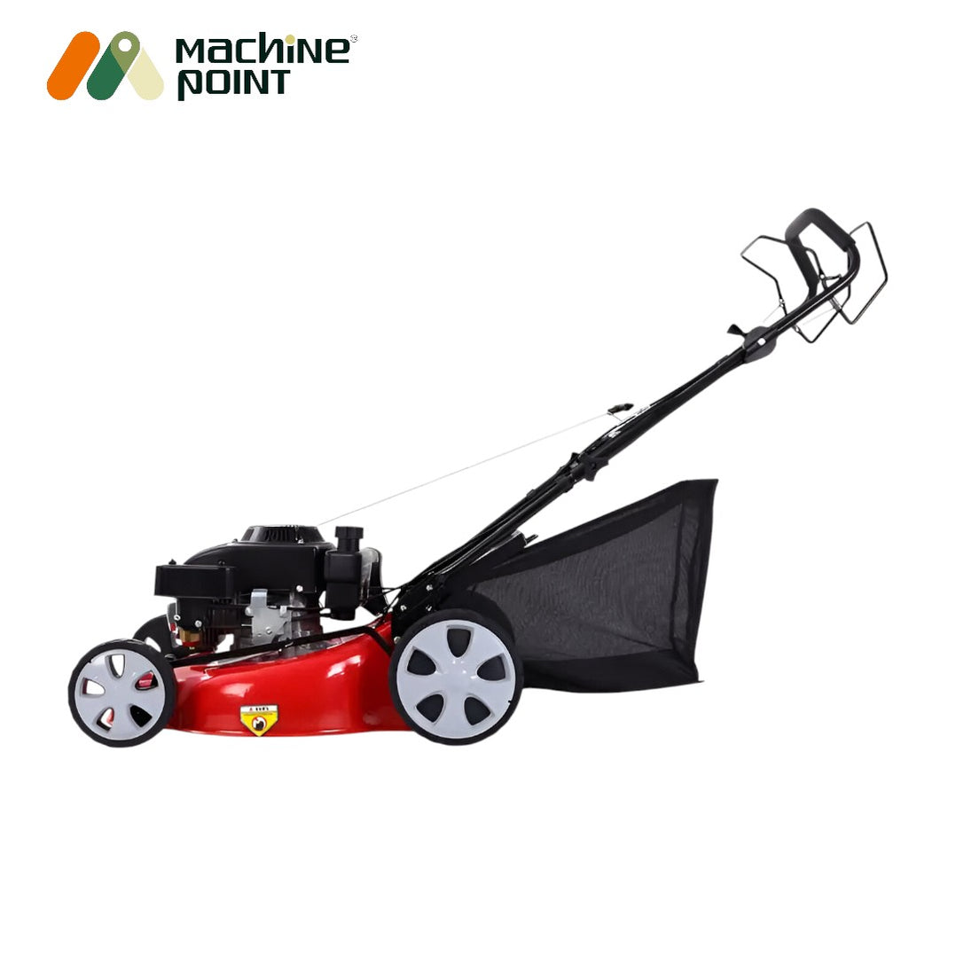Heavy Duty Lawn Mower For Grass Cutting With 4 HP Petrol Engine ...